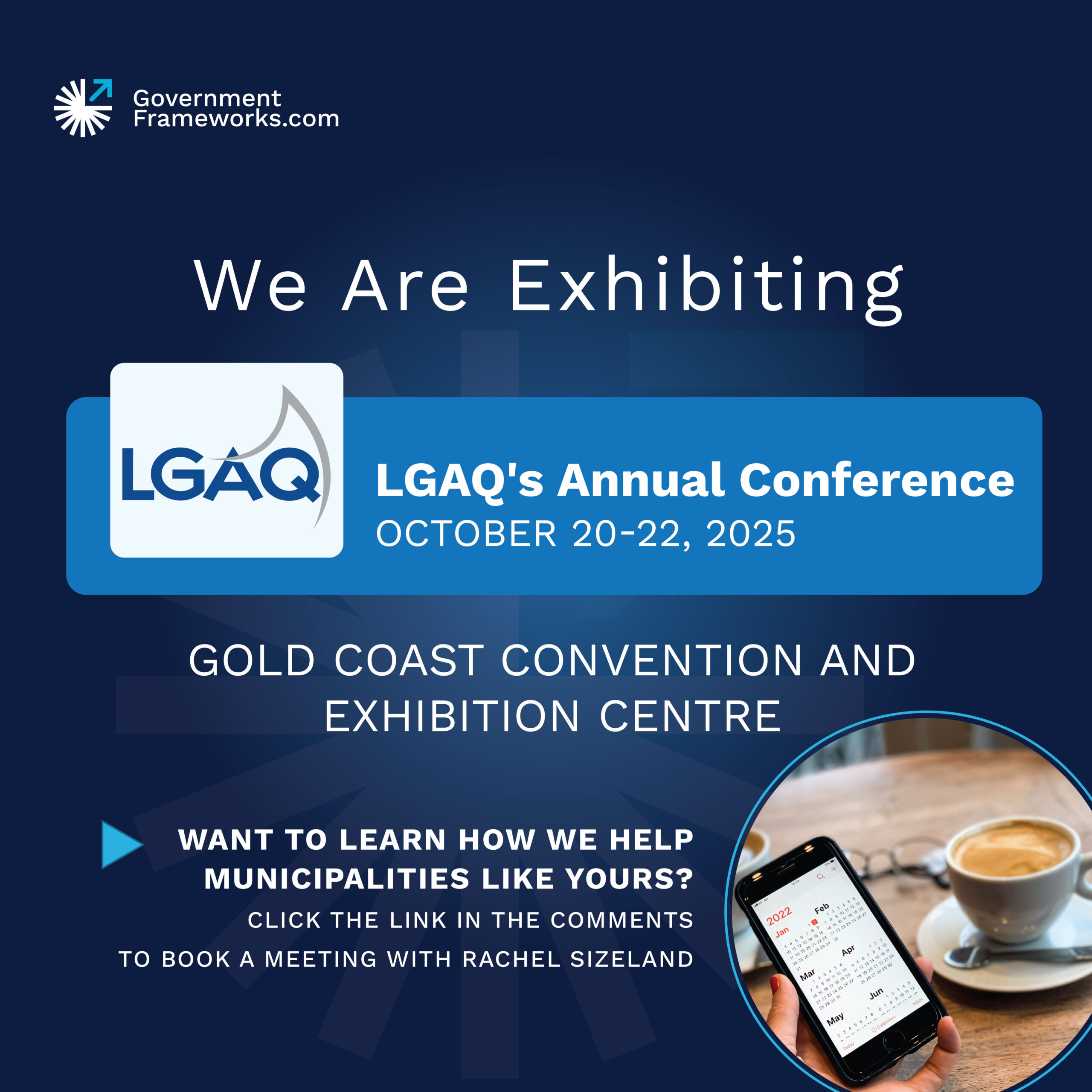 We're Exhibiting at the LGAQ's Annual Conference 2025| Event for Local ...